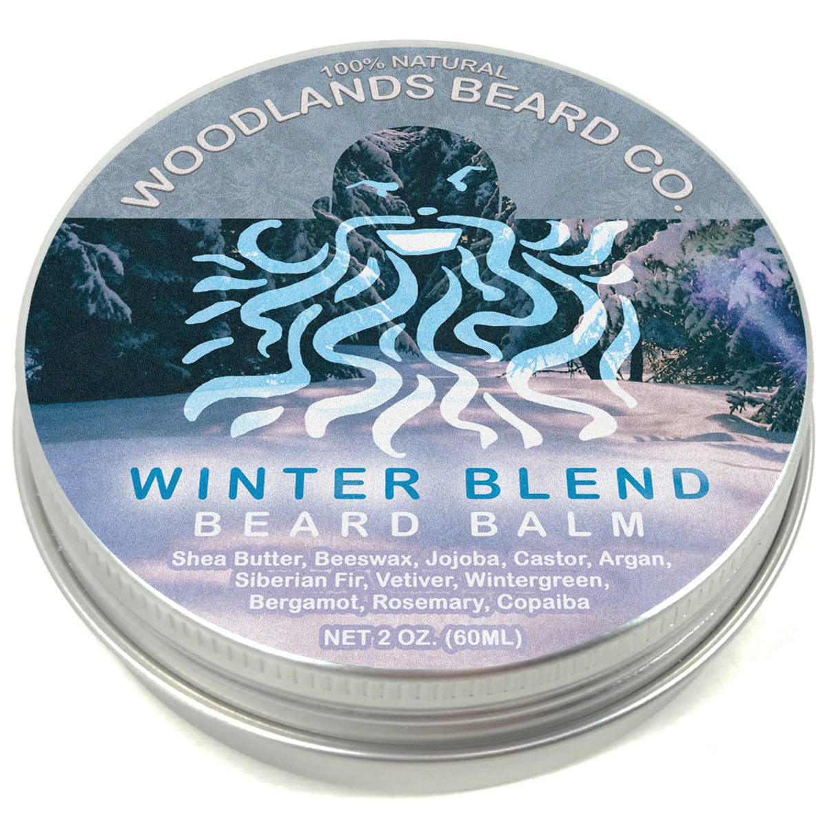 Winter Blend Beard Balm – Embrace the Winter Chill! – Woodlands Beard Co